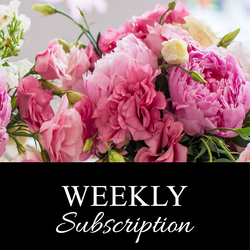 Weekly Floral Subscription arranged by a florist in Groveland, FL : Kim ...